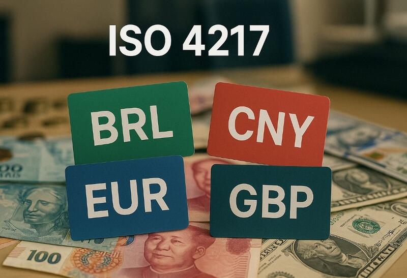 O que é o Padrão ISO 4217 - Diário Numismático